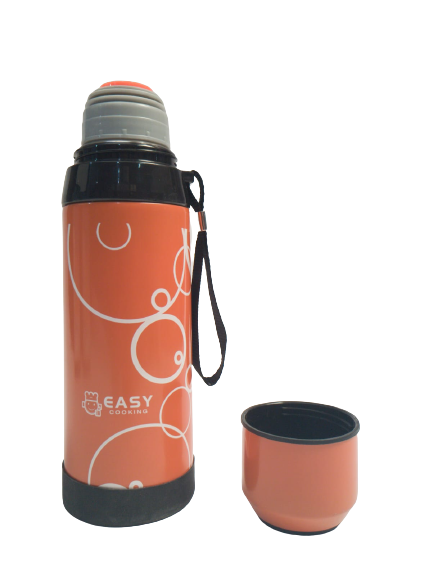 Termo naranja acero inoxidable 500ml - INTERCAN