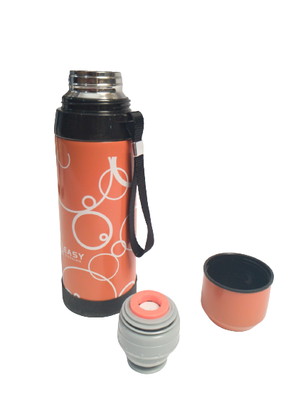 Termo naranja acero inoxidable 500ml - INTERCAN